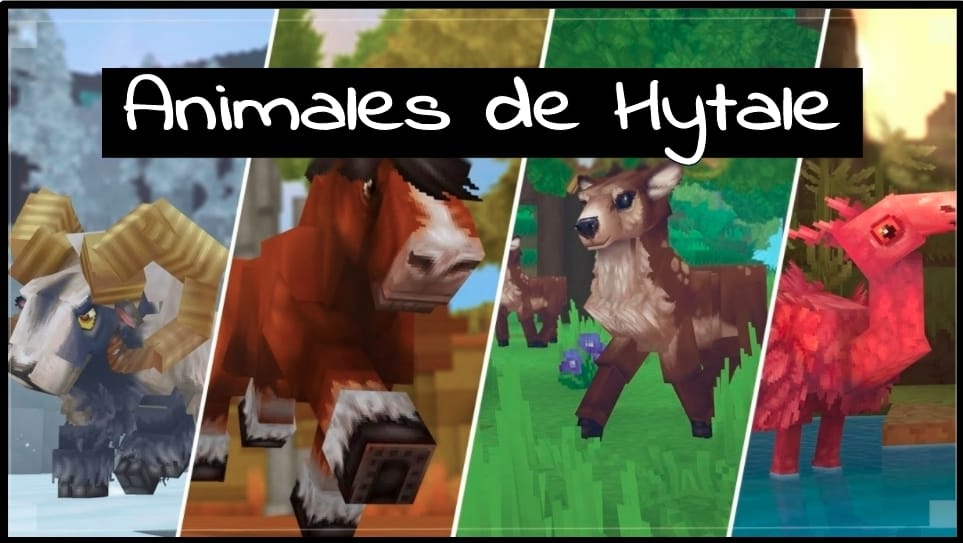 Animales de Hytale - Todo sobre Hytale